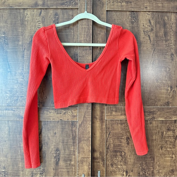 Urban Outfitters | Tops | Out From Under Ribbed Crop Top | Poshmark